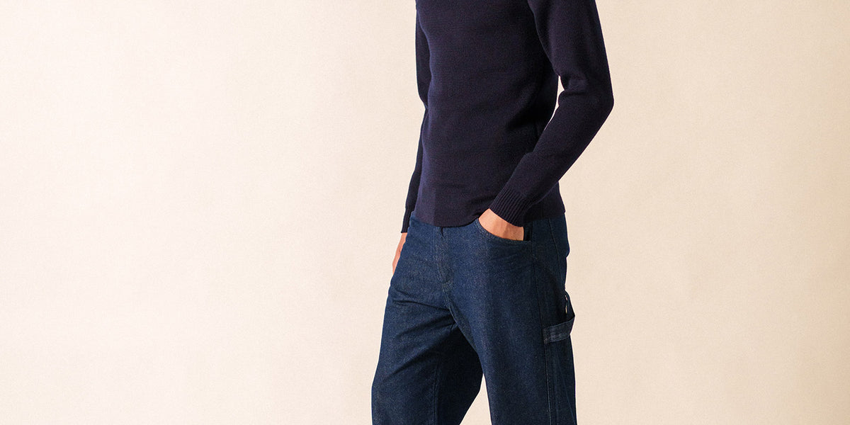 Matelot authentic sailor jumper slim fit, in pure new wool | SAINT ...