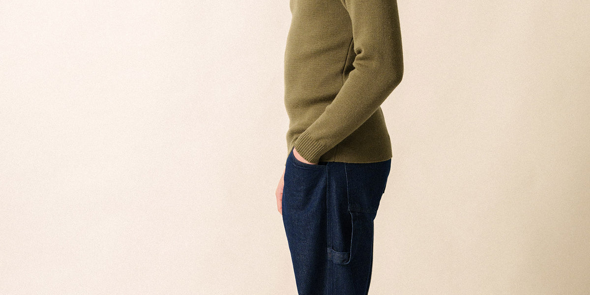 Matelot authentic sailor jumper slim fit, in pure new wool | SAINT ...