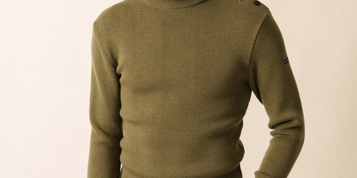 Matelot authentic sailor jumper slim fit, in pure new wool | SAINT ...