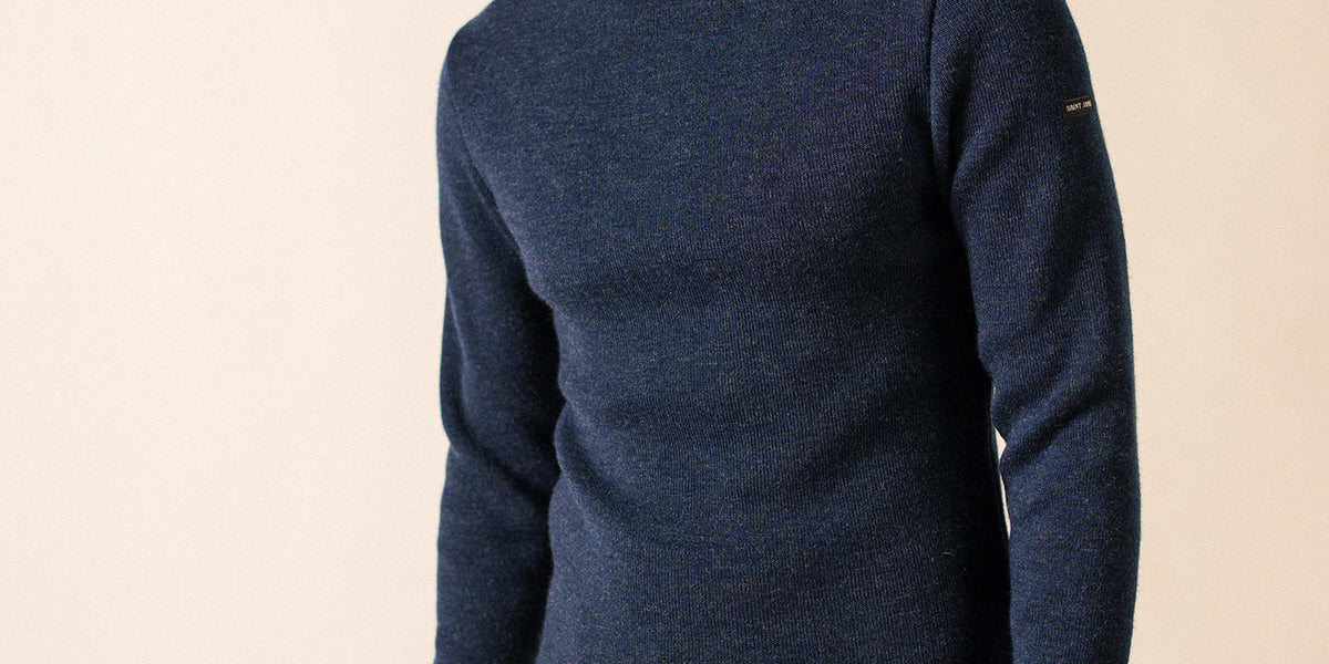 Matelot authentic sailor jumper slim fit, in pure new wool | SAINT ...