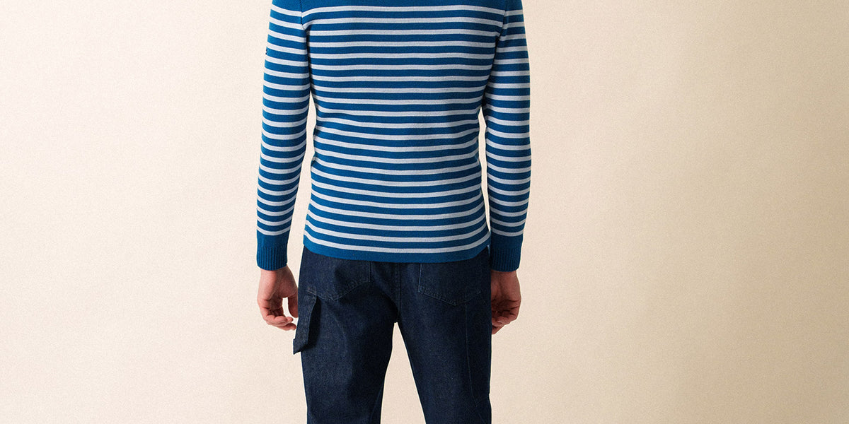 Rochefort striped sailor jumper slim fit, in merino wool | SAINT JAMES ...
