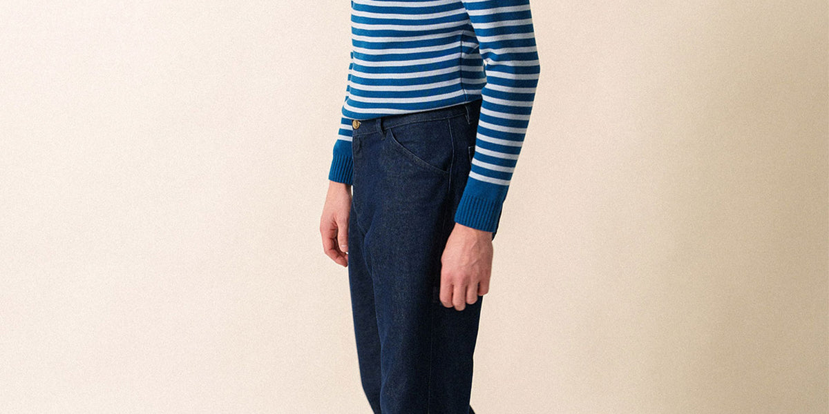 Rochefort striped sailor jumper slim fit, in merino wool | SAINT JAMES ...