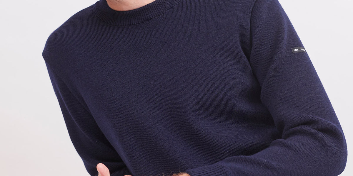 Marinier authentic sailor jumper regular fit, in pure new wool | SAINT ...