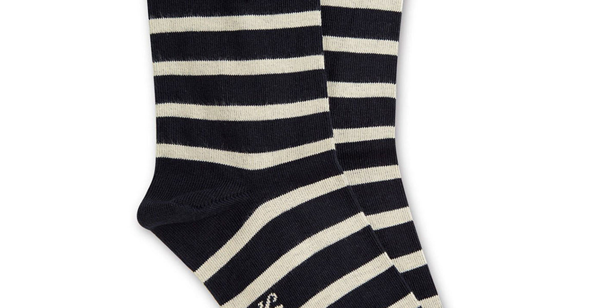 Striped socks for kids in cotton jersey | SAINT JAMES Official website ...