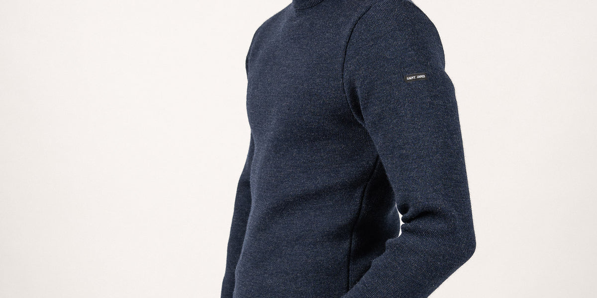 Matelot authentic sailor jumper slim fit, in pure new wool | SAINT ...